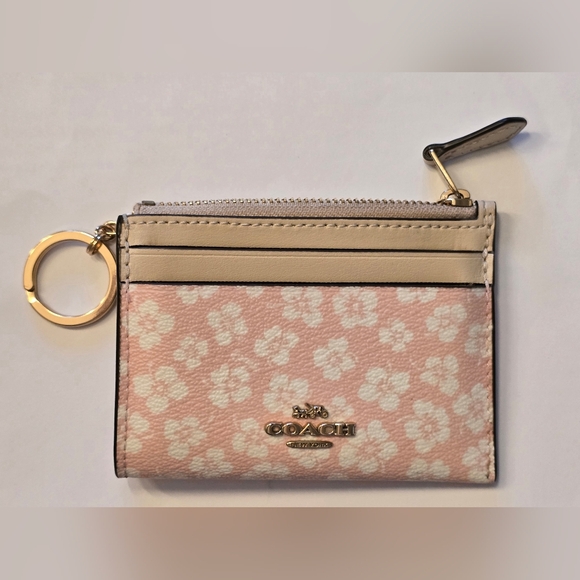 Coach | Accessories | Coach Mini Skinny Id Case With Graphic Ditsy ...